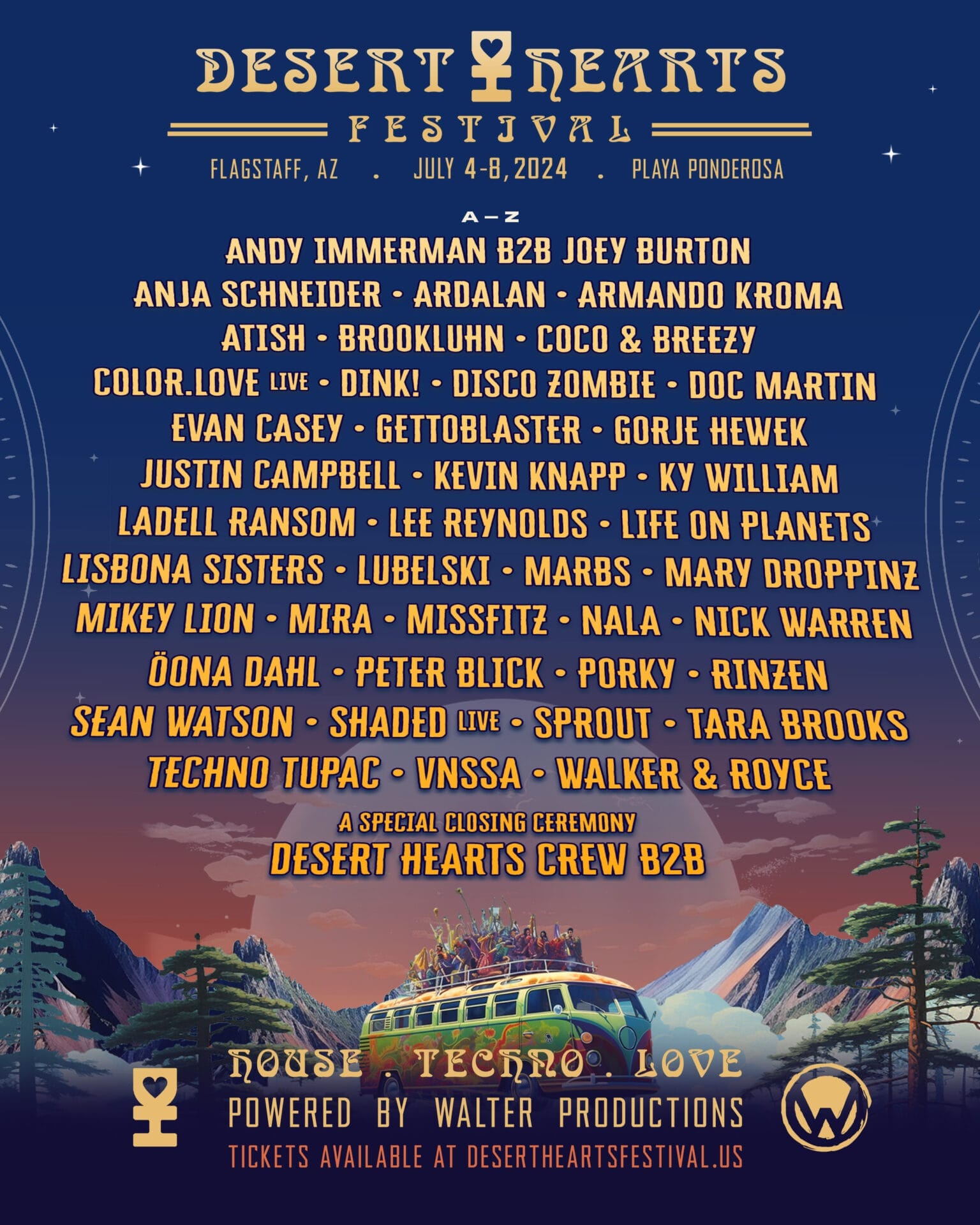 Desert Hearts Festival Announces Lineup for 2024 Edition in Partnership ...