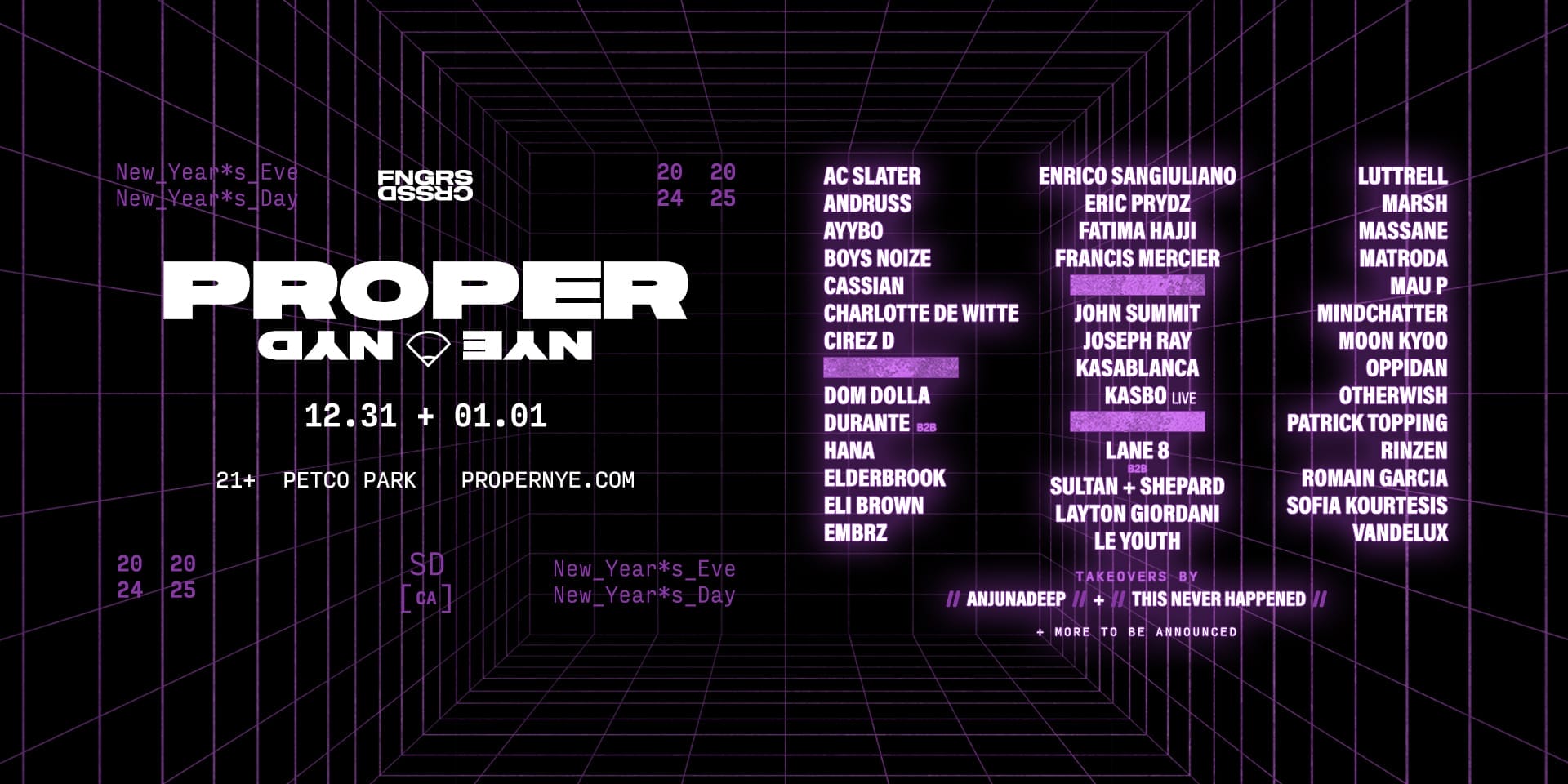 Celebrate New Year’s Eve at PROPER NYE/NYD: Lineup and Event Details Unveiled | Fresh Music Freaks